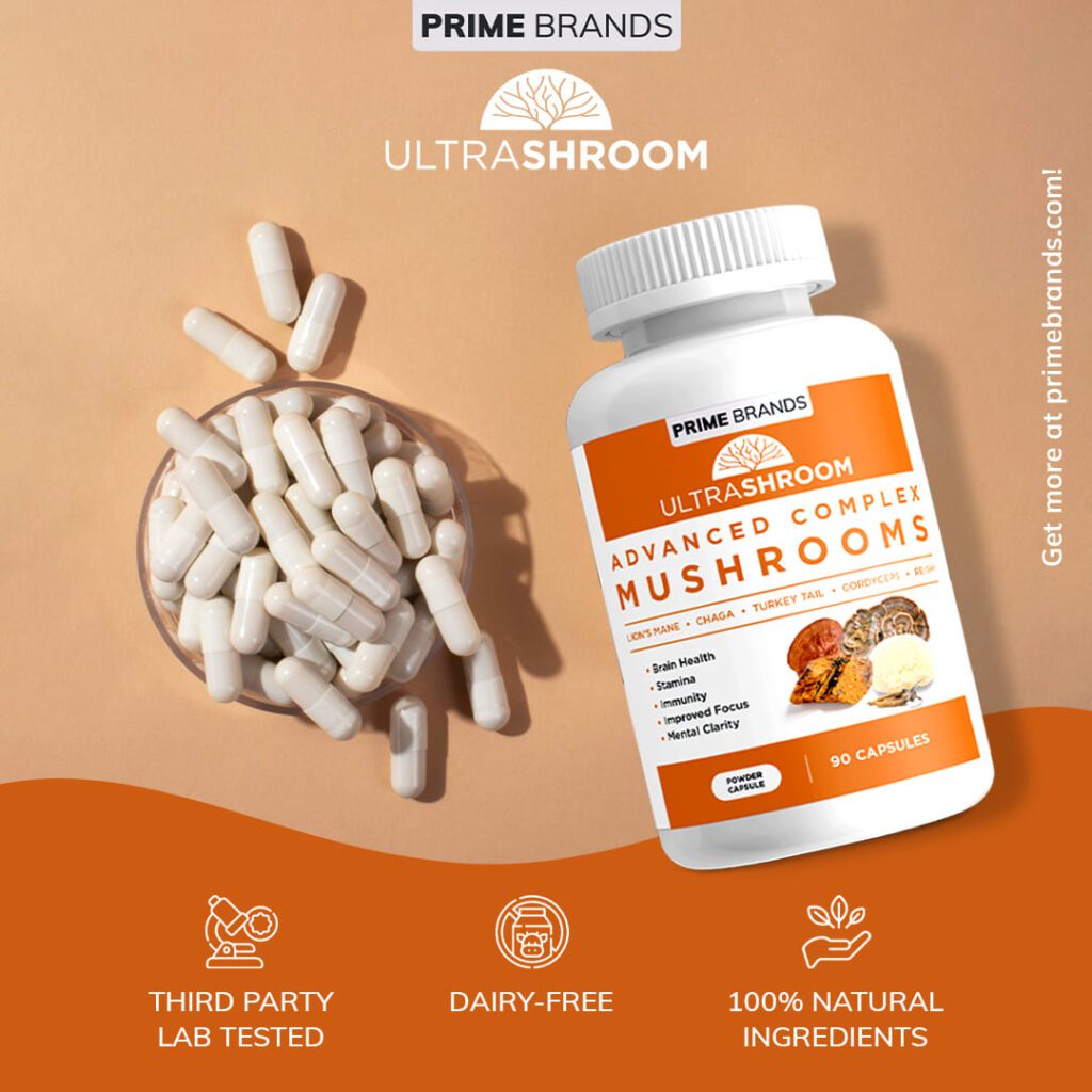 Buy Advanced Mushroom Complex Blend Capsules | Ultra Shroom