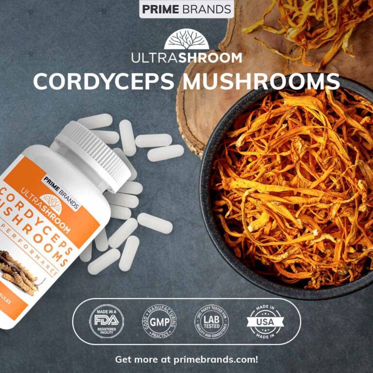 Shop Premium Cordyceps Capsules Supplement | Ultra Shroom