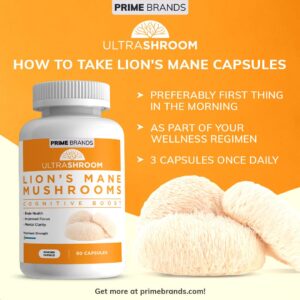 Buy Lion's Mane Mushroom Capsules | Ultra Shroom